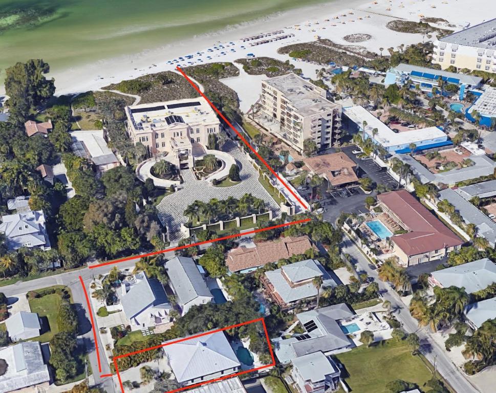 Siesta Key Crescent Beach Resort Map