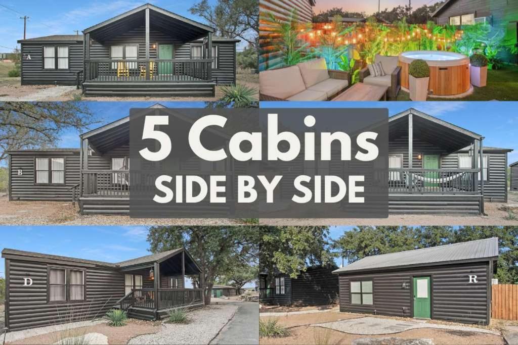 Starlight Horizon 5 Cabins with Hot Tub Pet-Friendly Texas Hill Country ...