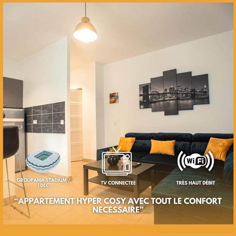 Le refuge - T2 Proximité LDLC Groupama Stadium, Décines-Charpieu ...