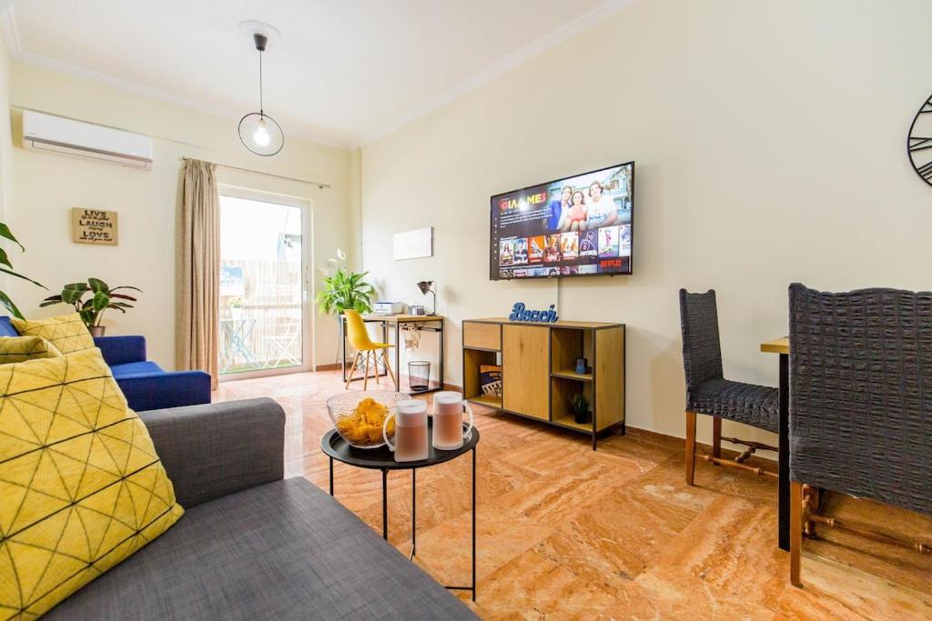 Cozy family apt near Zeus temple and Acropolis, Athènes (tarifs ...