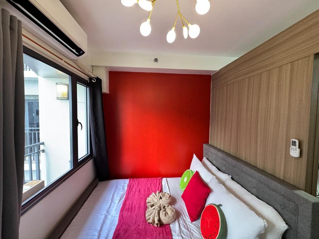 Watermelon Room in Shore 2 Residences near SM Mall of Asia & SMX by ...