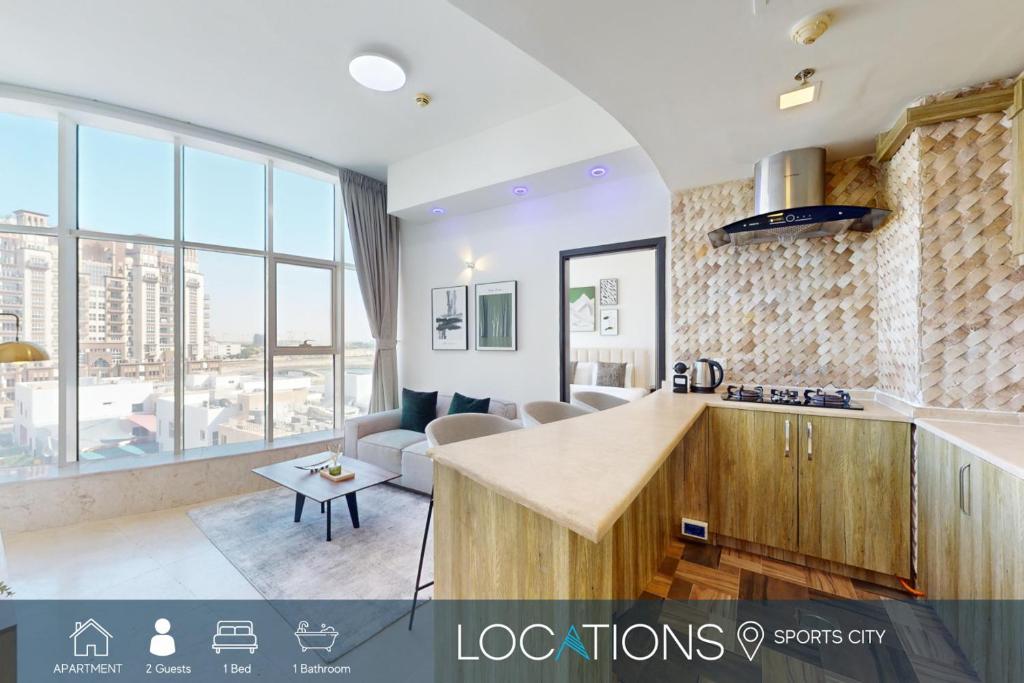 Zenith Tower A2 - Colourful One Bedroom, Dubai (updated prices 2025)