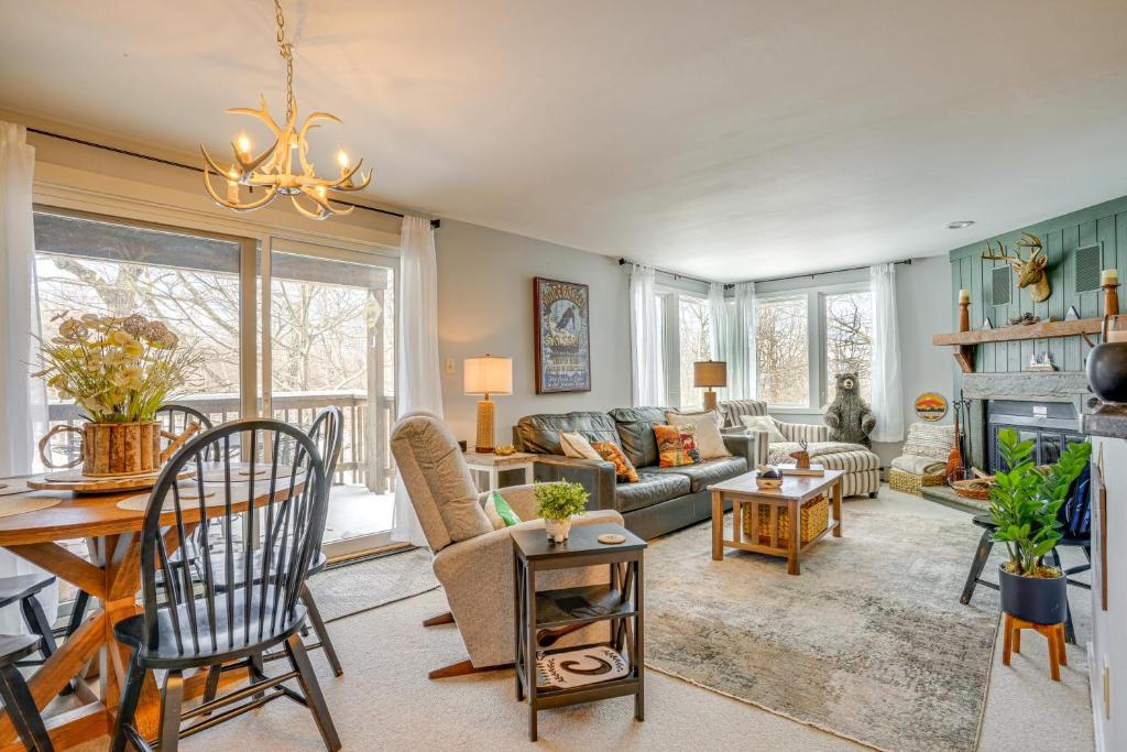 Wintergreen Resort Condo Deck and Golf Course Views, Mount Torry ...