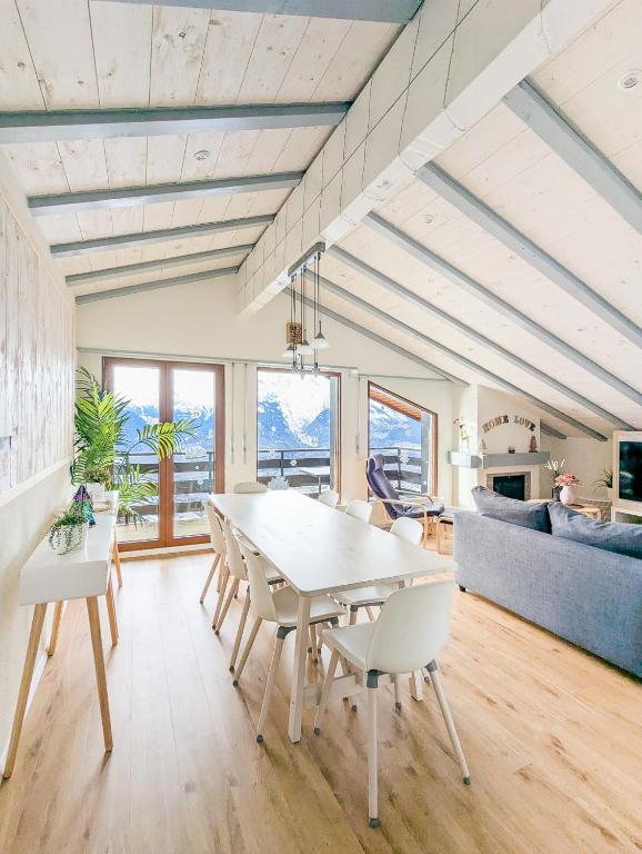 Cocon familial avec vue au centre de Veysonnaz, Veysonnaz (updated ...