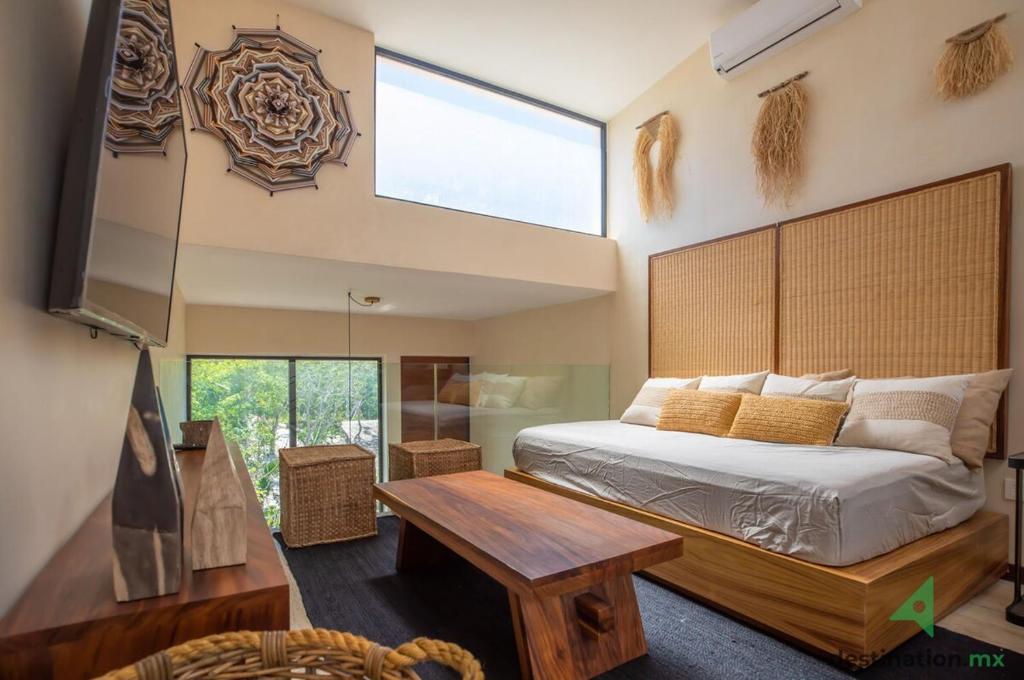 Bungalos Village 2 Bdr Penthouse with Private pool and roof, Tulum (updated prices 2026)