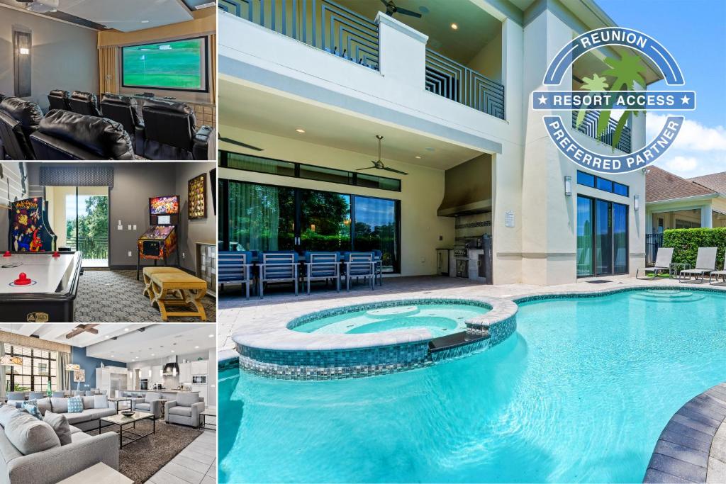 Radiant Luxury, Theater Room, Themed Bedrooms, Games Room, Kissimmee ...