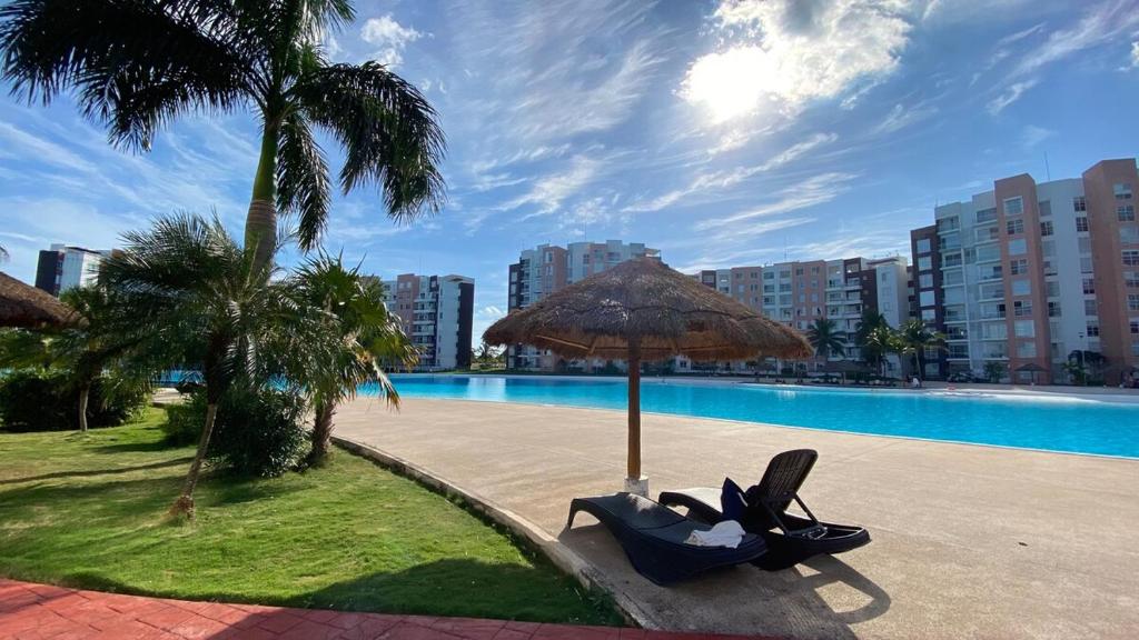 blue lagoon near the airport, Cancún (updated prices 2026)