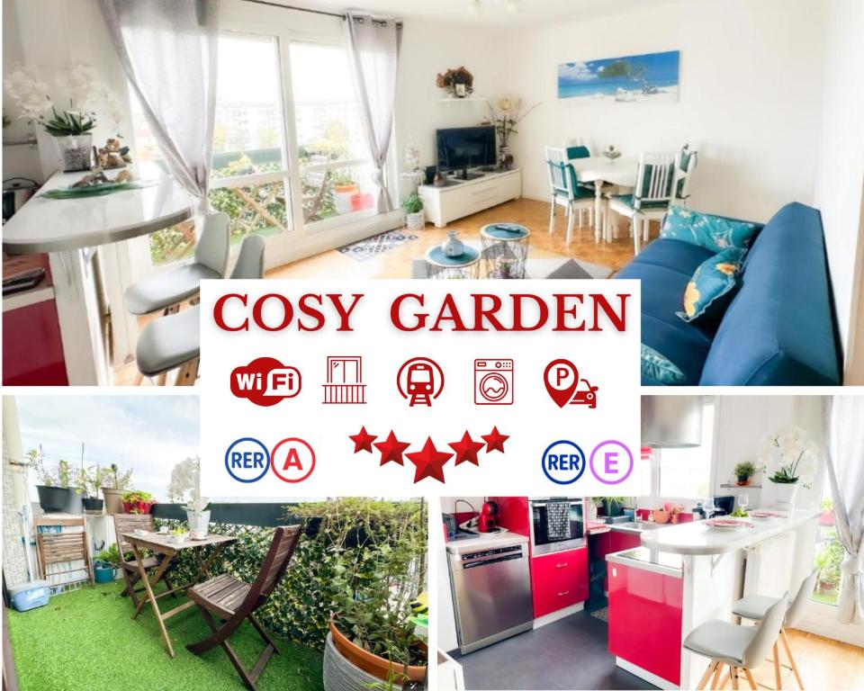 - Le COSY GARDEN - Proche RER A et E - Paris Disney - Parking et WIFI ...