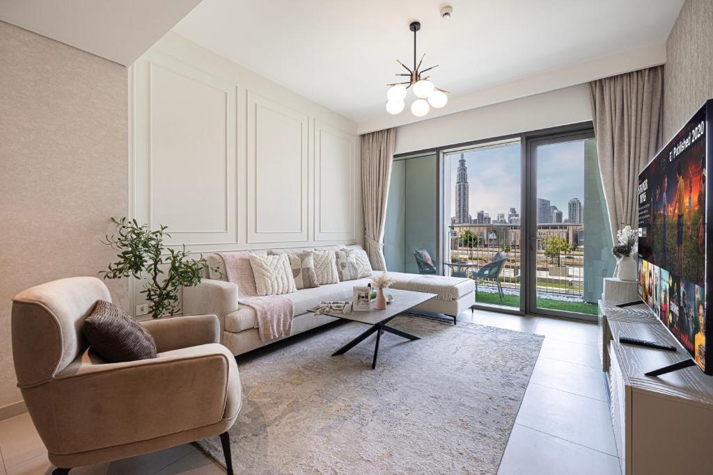 Beautiful 2BR - Burj Views And Dubai Mall Connection, Dubai (opdaterede ...