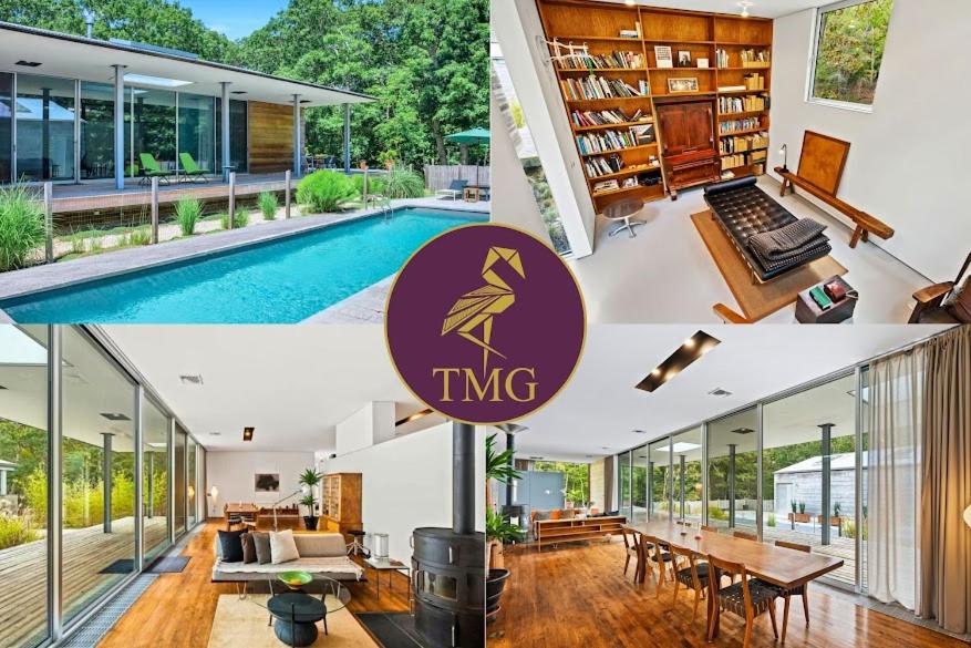 Villa Spectrum Luxury Villa with Pool & Outdoor Shower in East Hampton ...