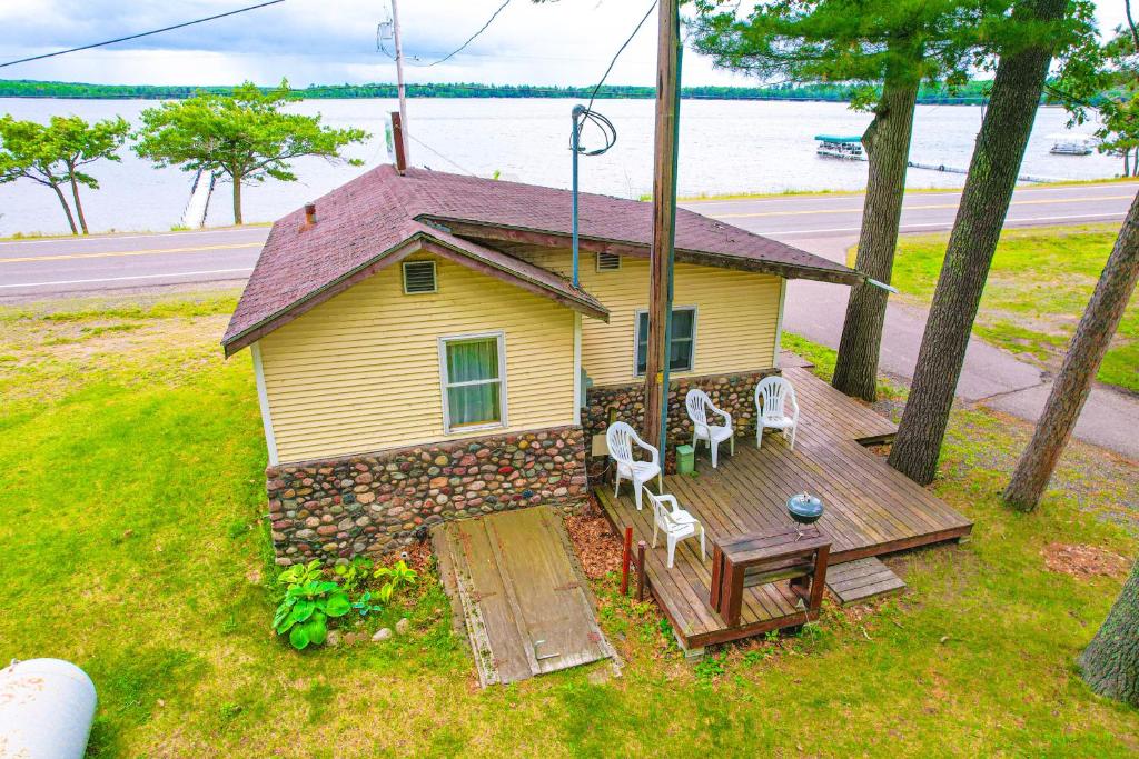 Wisconsin Lakeside Cottage with Deck, Views, Stone Lake (updated prices ...
