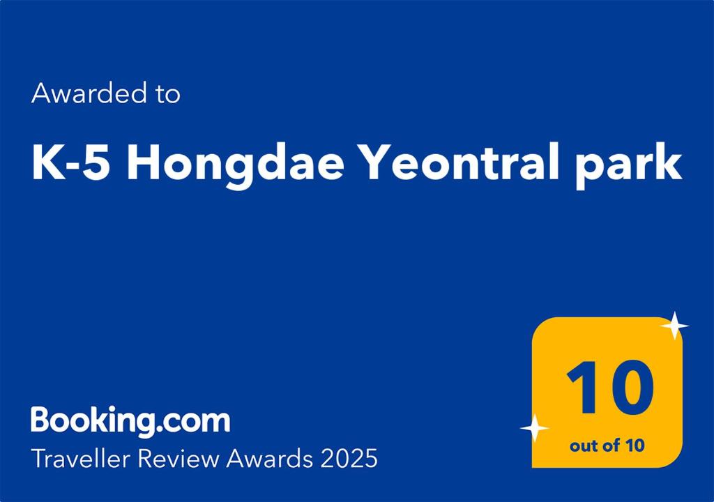 K-5 Hongdae Yeontral park, Seul (preços atualizados para 2025)