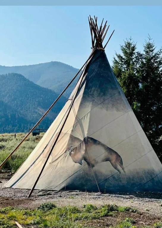 Gorgeous Wild Buffalo Tipi Near West Yellowstone, Cliff Lake (updated ...