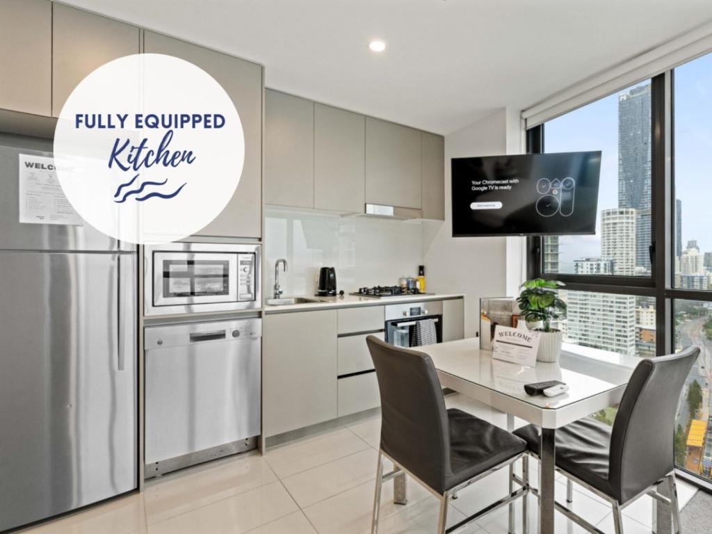 The Beachfront - 22F Skyline and Ocean view Studio with View Pool Gym ...