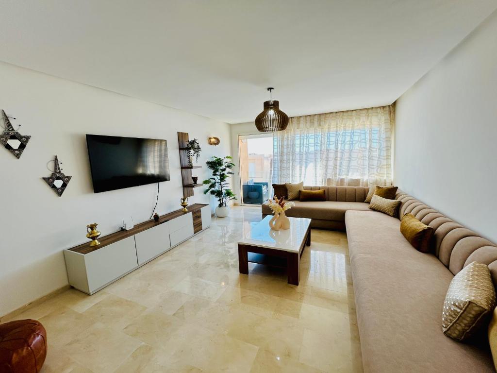 Azure Nest - Sea View Duplex with Golf and Pool Access in Taghazout Bay ...