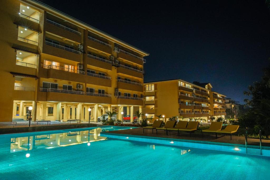 Alaya Stays 1 BHK with Balcony & Pool - Veera Marina, Goa (updated ...