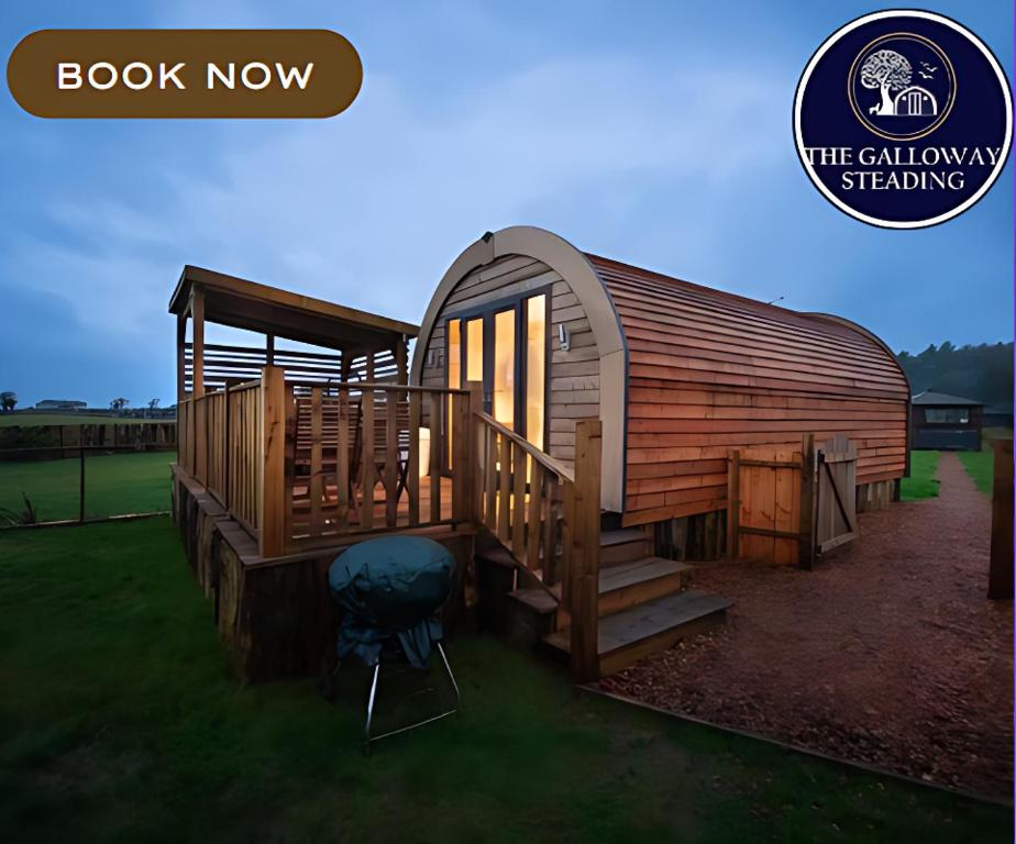 The Galloway Steading - The Herons Nest, secure garden and with Hot Tub ...