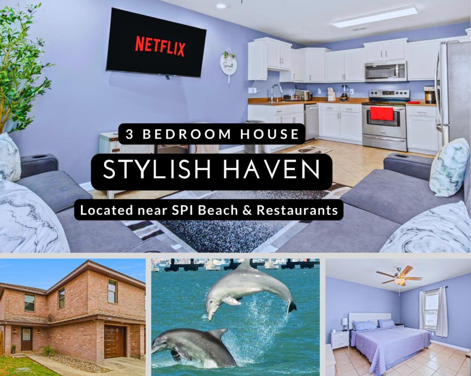 Spacious 3BR Home Near SPI Beach & Restaurants, Port Isabel (updated ...