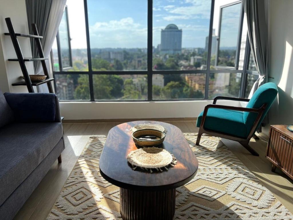 Scenic 15th floor 2Br , at Sports Road, Westlands with Master En-suite ...