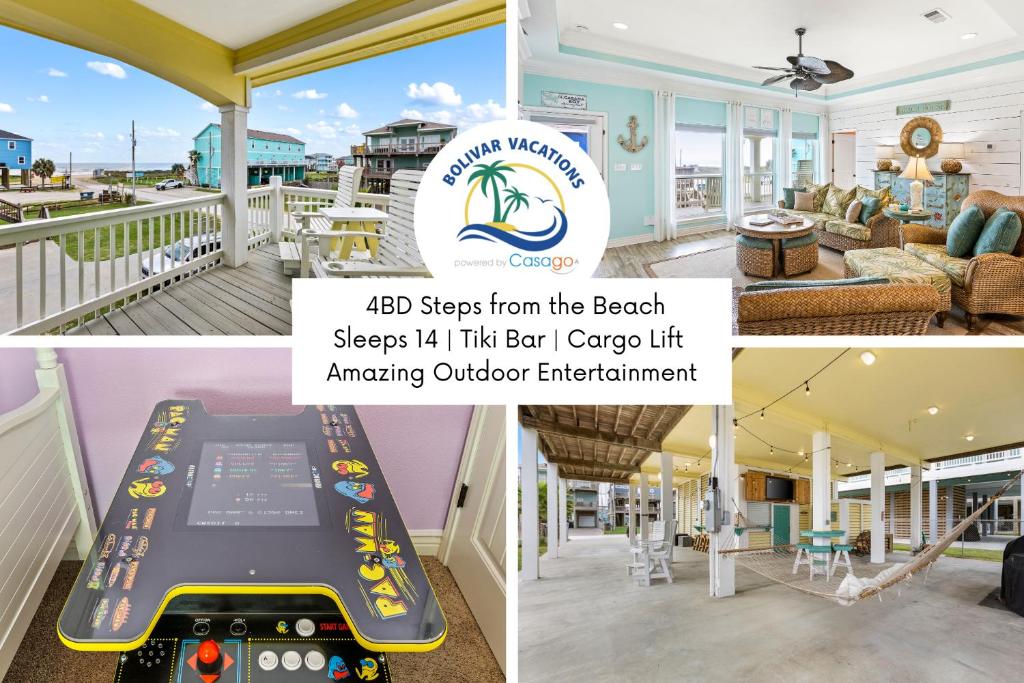 Sconset South 4BR Beach Escape! Deck, Bar, Games & Gulf Views, Port ...