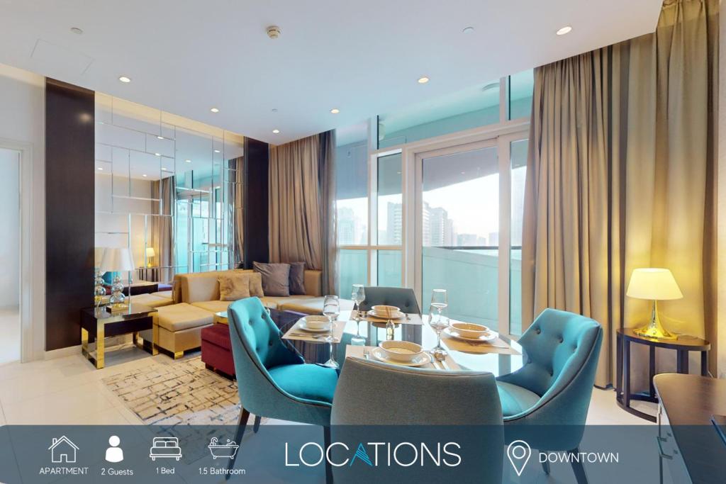 Upper Crest - Vibrant One Bedroom in Downtown, Dubai (updated prices 2026)