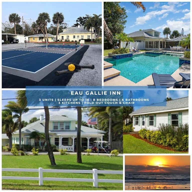 3 Units Sleeps 17 Pool Pickleball Beaches, Melbourne (updated prices 2025)