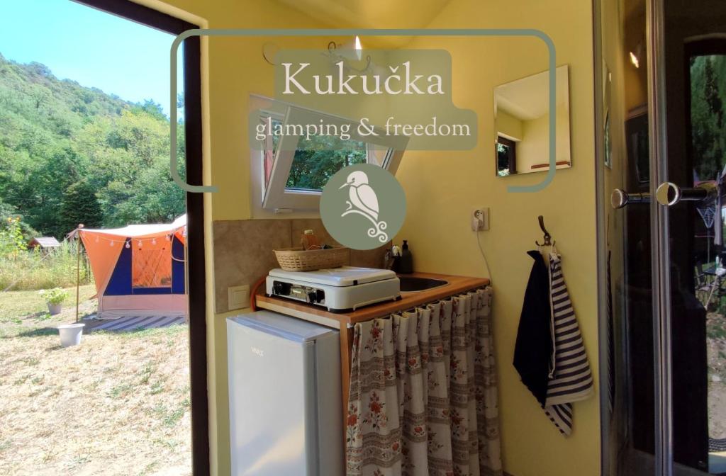 Rent-a-Fairytale Tent "Kukucka" with private sanitary facilities ...
