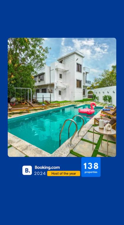 EKOSTAY - Amanta Villas- 15BHK & 21BHK with Complimentary DJ for 21BHK I 2 Pools I 2 Turfs ...