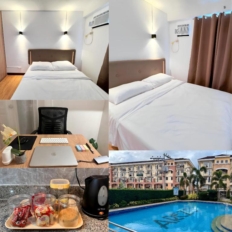 1BR Queen Bed, 14min Near Davao City Airport, SM Lanang Davao, With ...