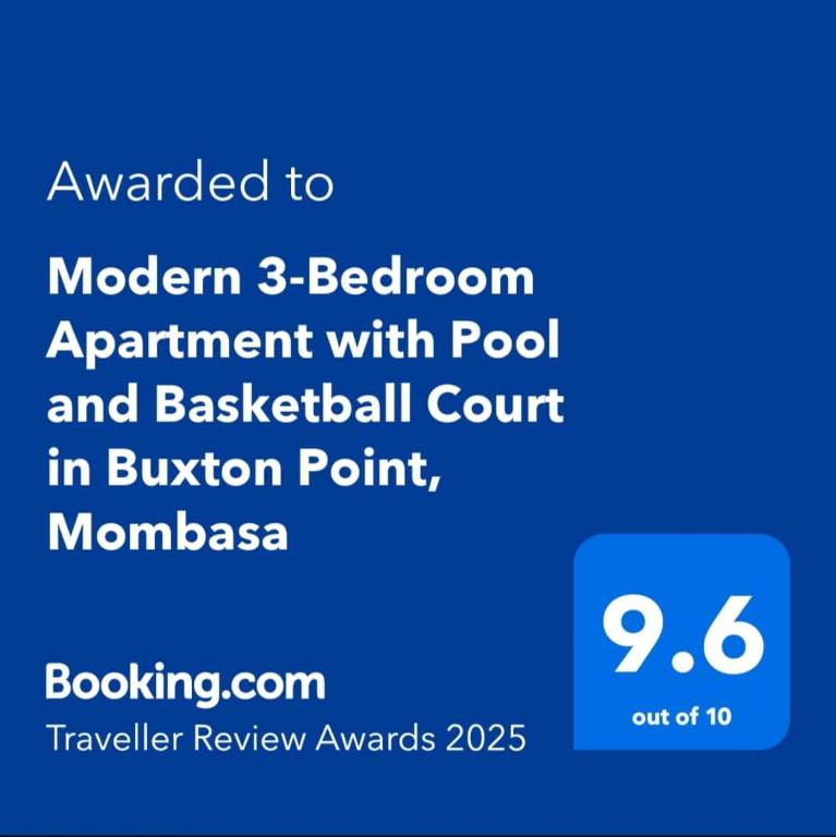 Modern 3-Bedroom Apartment with Gym, Pool and Basketball Court in ...