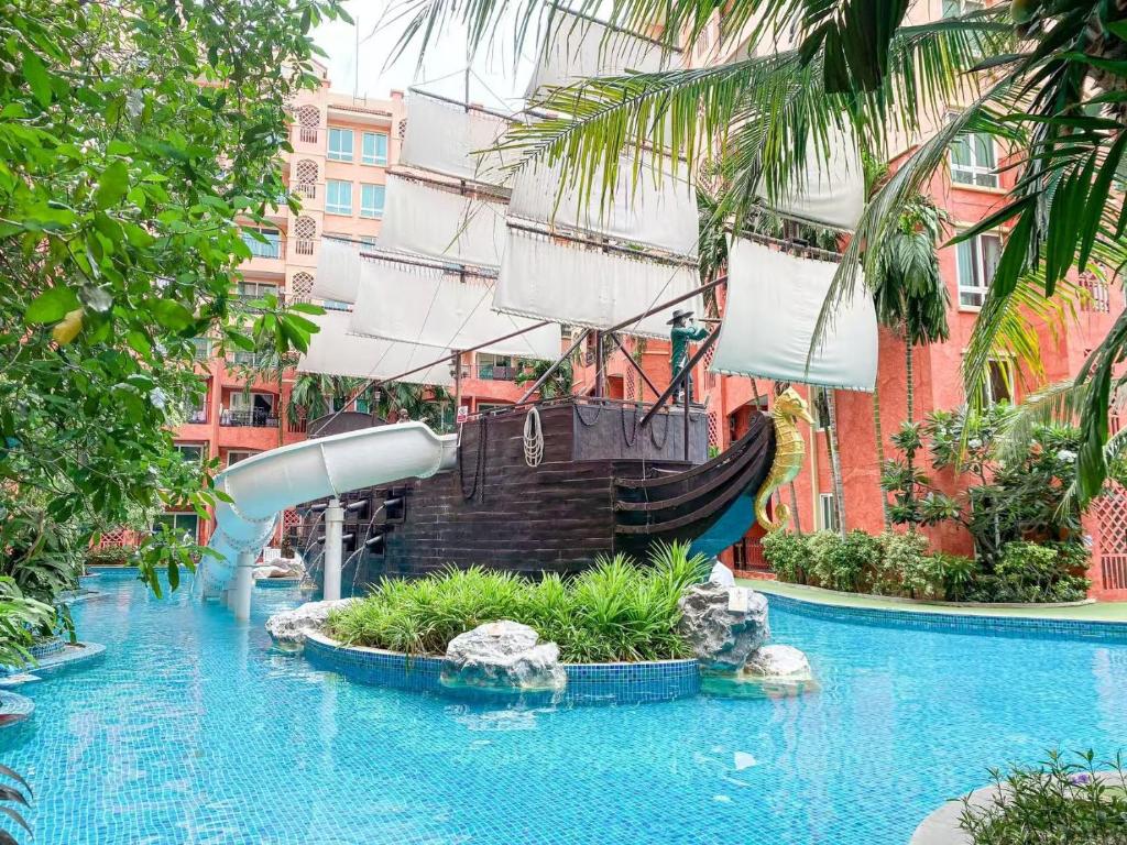 Seven Seas Condo Resort One-bedroom near Beach, Pantai Jomtien (harga dikemas kini 2025)