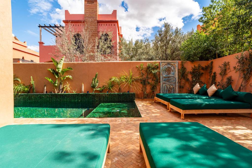 Palais Mamina 380m2 au Coeur de la Palmeraie de Marrackech, Marrakesch ...