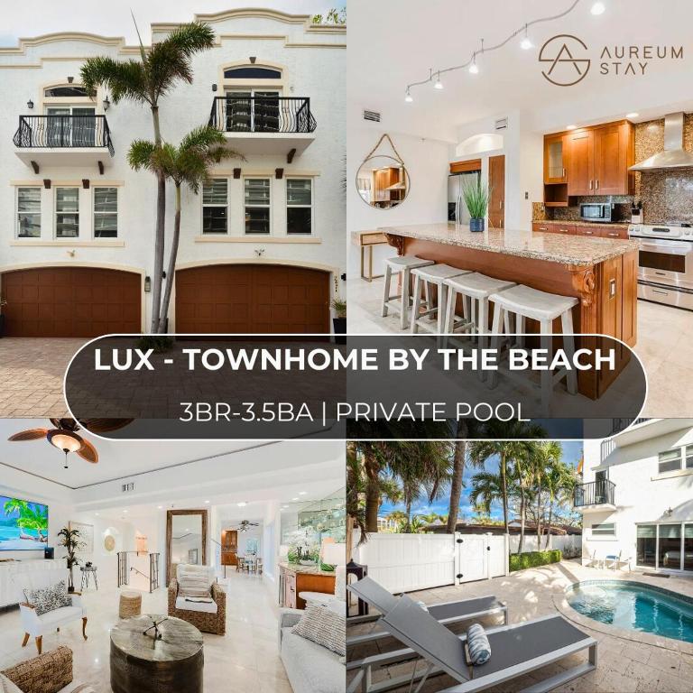 Beachside Luxury Private Townhome with Pool and Ocean Views, Boca Raton ...