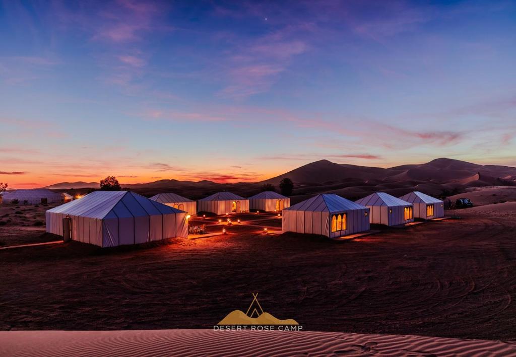 Desert Rose Camp, Merzouga (tarifs actualisés, 2026)