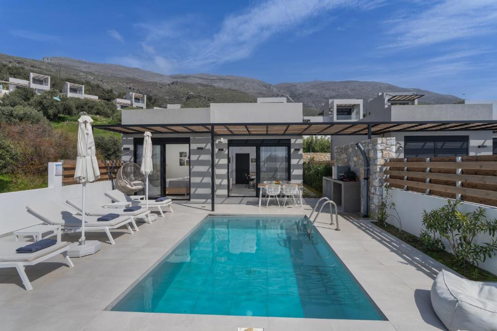 Villa Oneiro, with sea and countryside view, Marioú (updated prices 2026)