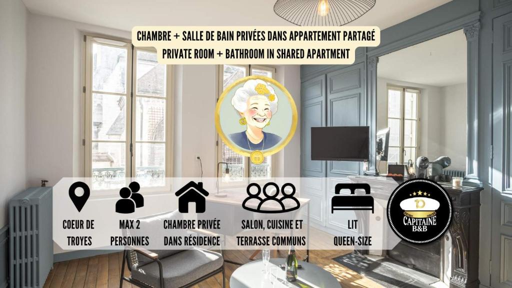 Chez Suzanne 1 - Chambre Privée dans Maison de Ville - Confort ...