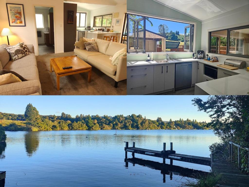 The Lake House Bach & Jetty Rotoiti, Rotorua، Okere Falls (أسعار محدثة ...