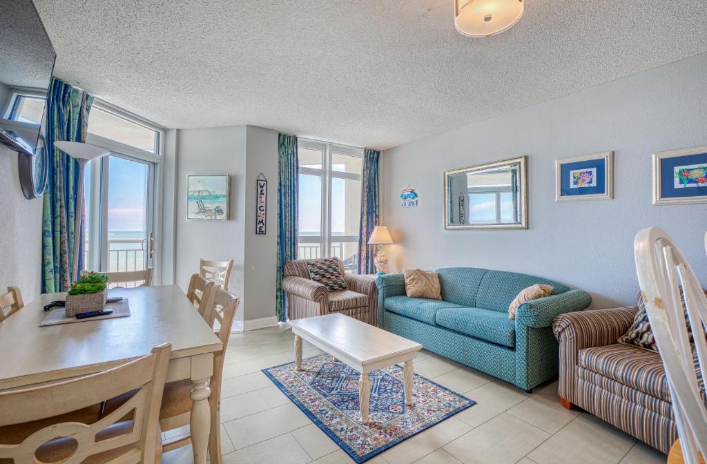 Baywatch 633 - Oceanfront 2BD Retreat - Indoor-Outdoor Pools, Myrtle ...