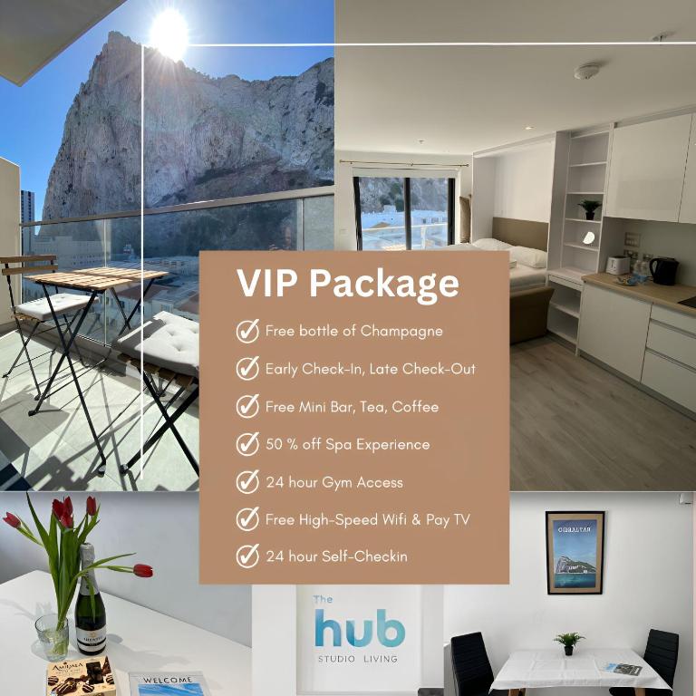 Studio Apartment at the Hub - VIP Package, Gibraltar (aktualisierte ...