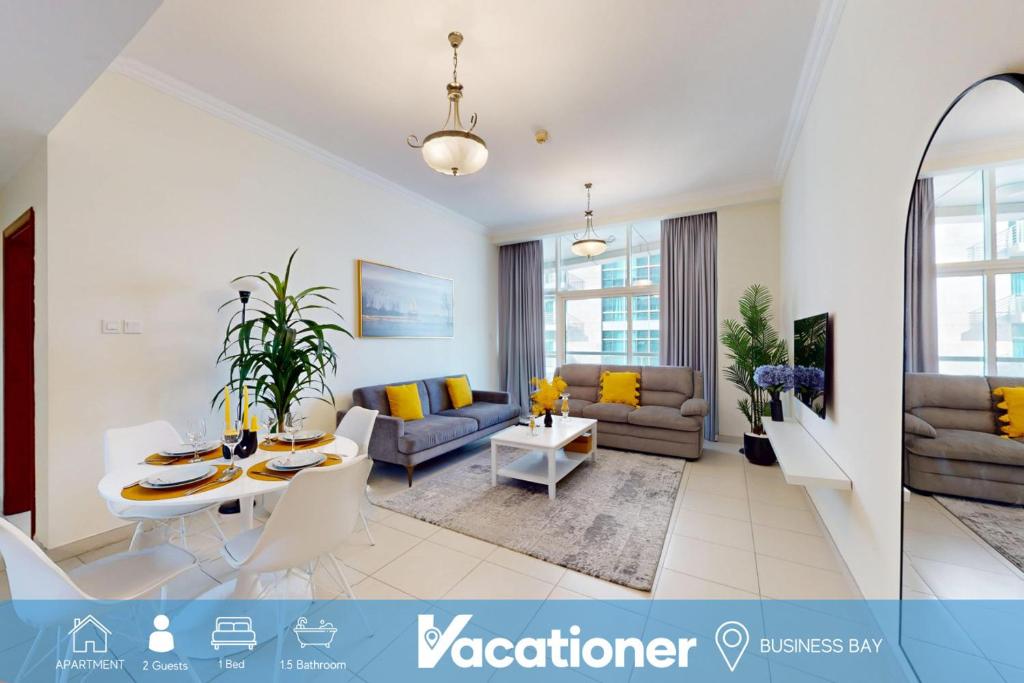Scala Tower - Vibrant One Bedroom in Business Bay, Dubái (precios ...