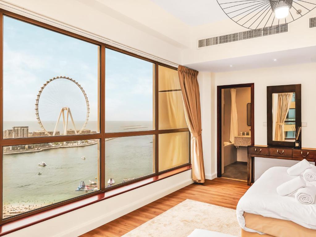 New! JBR Beachfront with Panoramic Dubai Eye Views, Дубай (актуальные ...