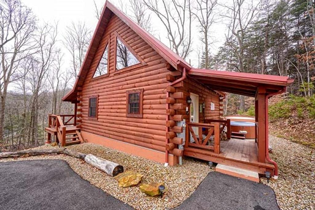 Rustic Log Cabin Escape in Logan, Ohio, with Hot Tub and Infrared Sauna ...