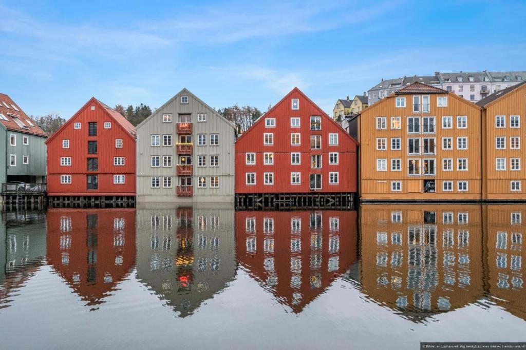 Eksklusiv og unik bryggeleilighet midt i Trondheim Sentrum, Trondheim ...