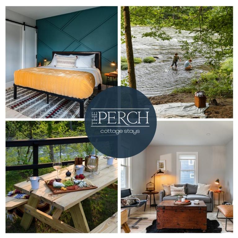 Perch Cottages #15 - Mountain Views, Sauna, Private Creek Access ...