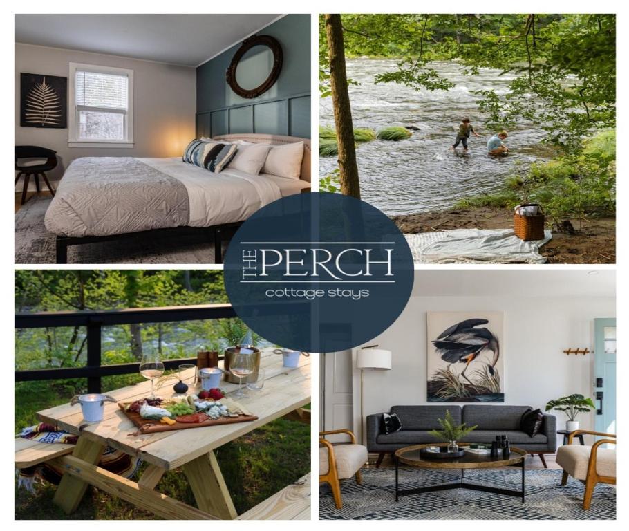Perch Cottages #11 - Mountain Views, Sauna, Private Creek Access ...