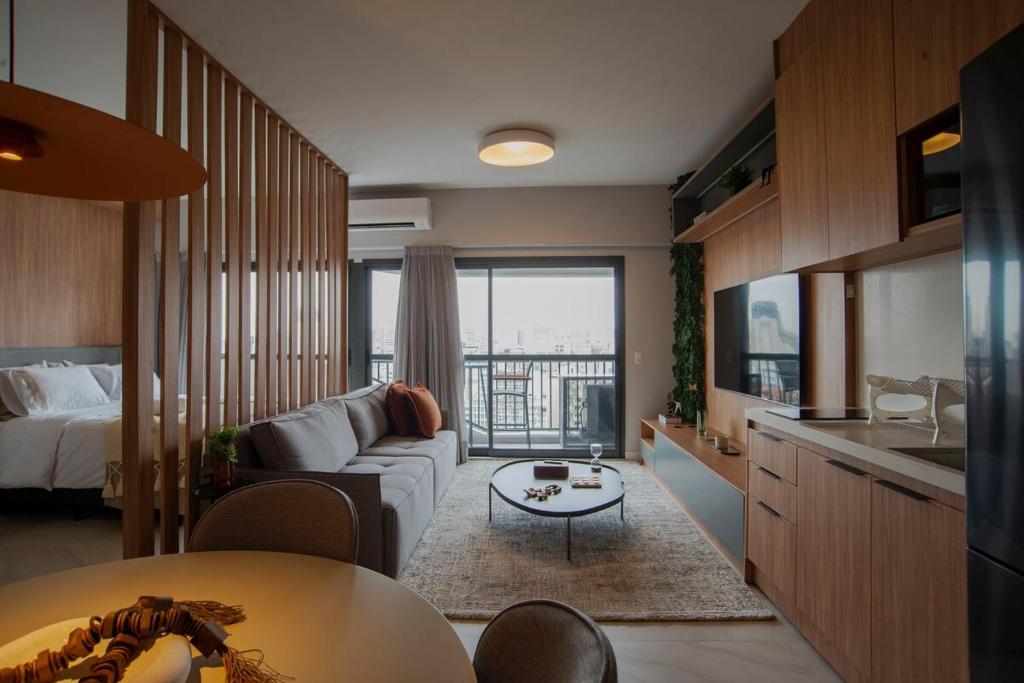 Studio Top no 22º com vista incrível - Setin Downtown Nova República, São Paulo (updated prices ...