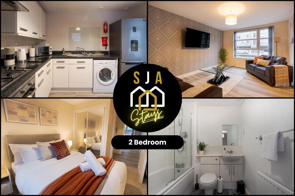 Virginia Street - SJA Stays - Modern 2 Bed Apartment, Aberdeen (updated prices 2025)