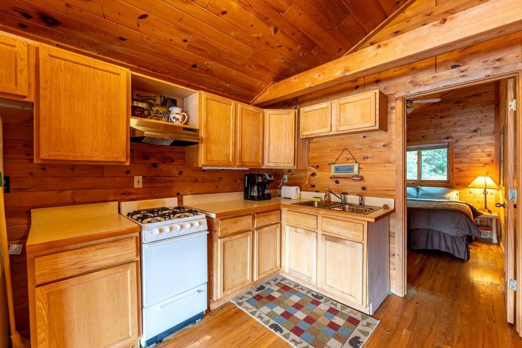 Secluded Pet-Friendly Cabin Rental on Big Lake for Dreamy Glamping in ...