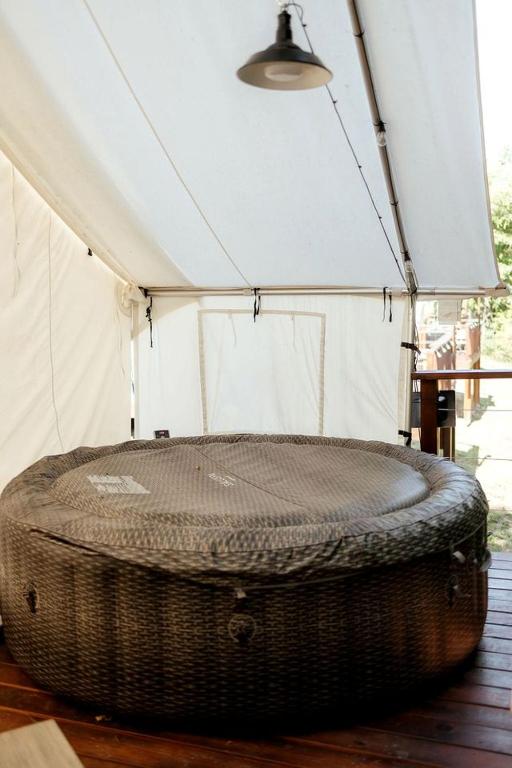 Adult-Only Luxurious Tented Cabin Perfect for a Modern Glamping Escape ...