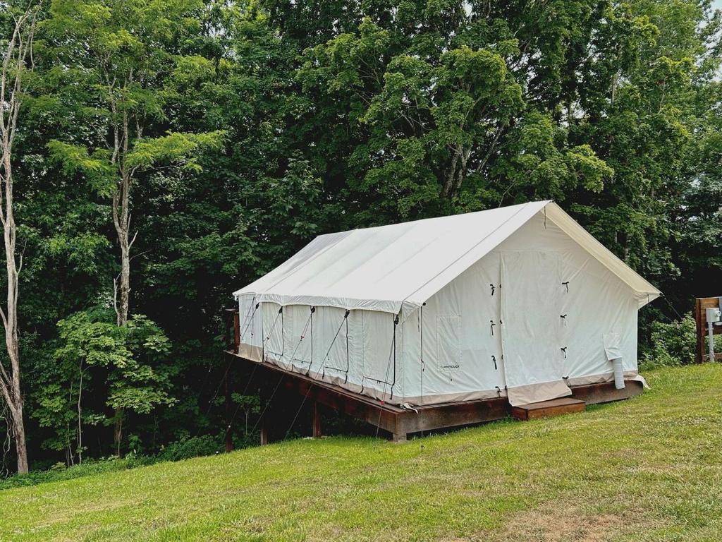 Adult-Only Luxurious Tented Cabin Perfect for a Modern Glamping Escape ...
